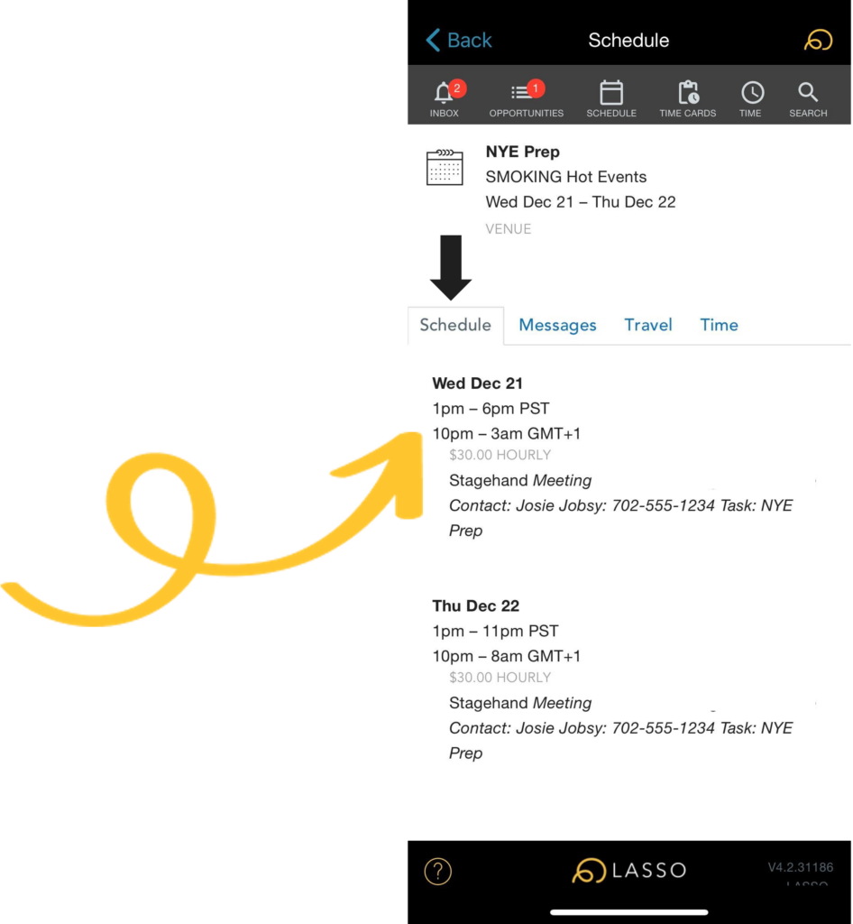 Crew Marketplace App - LASSO